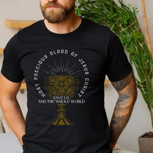 Most Precious Blood of Christ T-shirt, Devotion to the Precious Blood ...