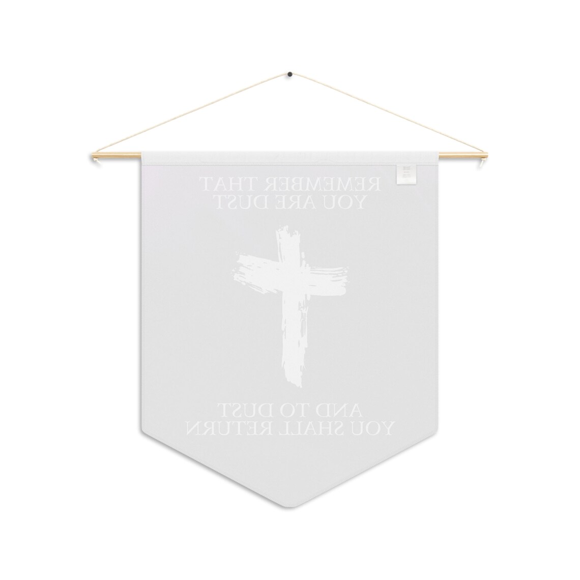 Purple to Dust You Shall Return Banner , ASH WEDNESDAY, Lent Season ...