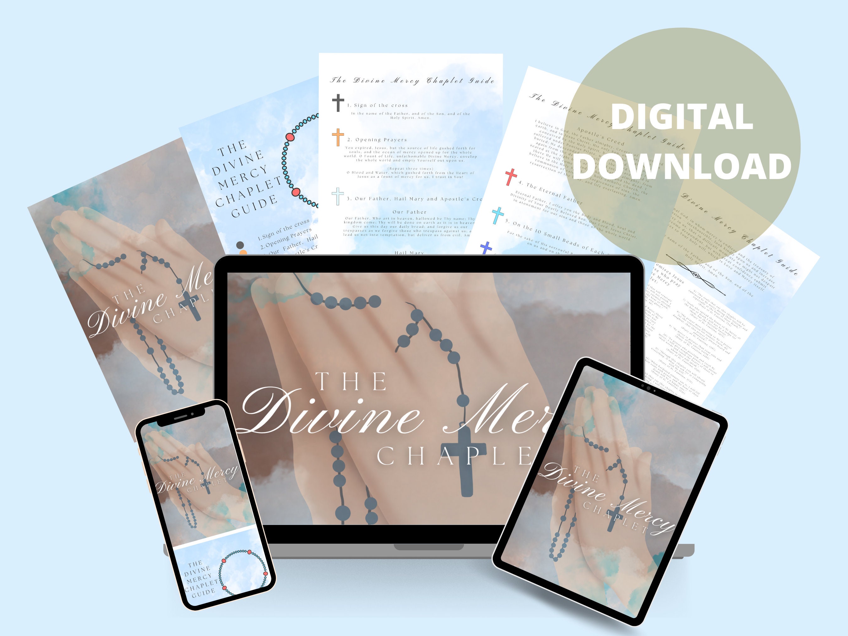 Divine Mercy Chaplet | How to Pray the Divine Mercy Chaplet | Divine ...