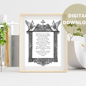 Saint Augustine's Prayer to the Holy Spirit, St Augustine of Hippo ...