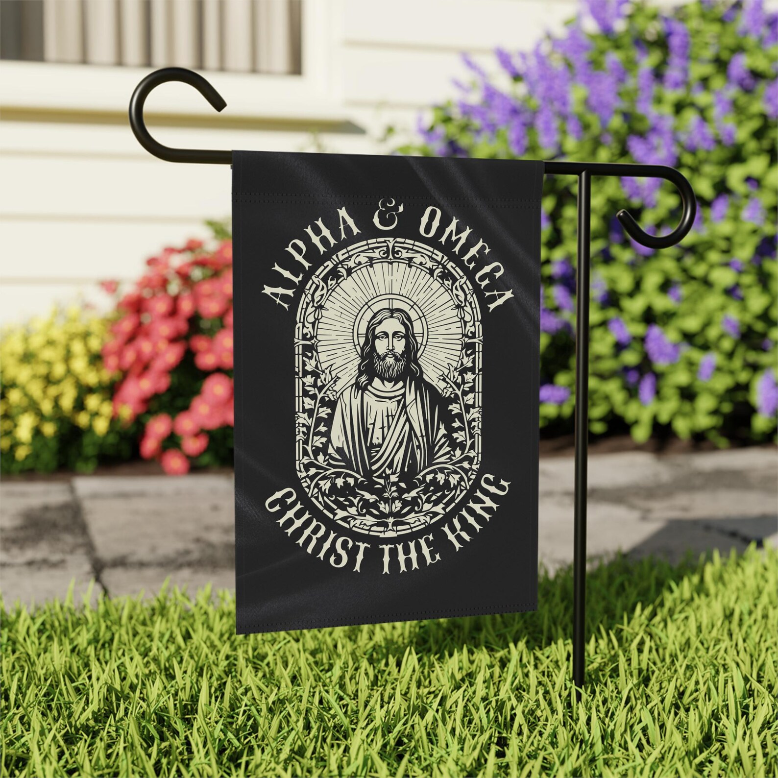 Christ the King Banner, Christ is the Alpha and Omega, Jesus Christ ...