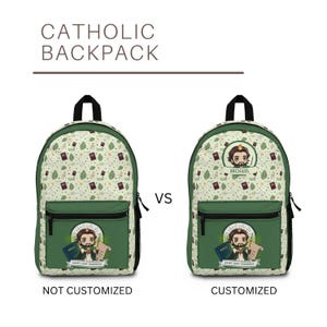 CUSTOMIZABLE Saint Jude Thaddaeus Backpack for Kids & Adults, Jude the ...