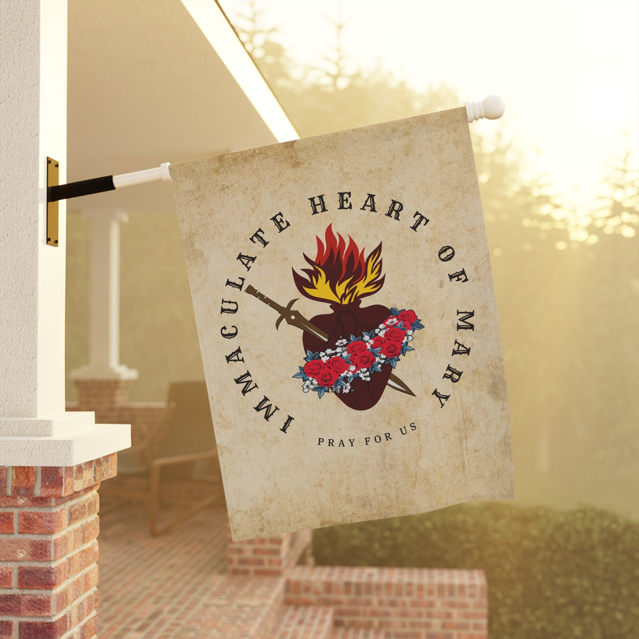 Immaculate Heart of Mary Banner, Devotion to the Immaculate Heart,the ...