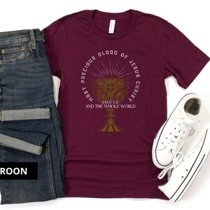 Most Precious Blood of Christ T-shirt, Devotion to the Precious Blood ...