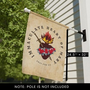 Immaculate Heart of Mary Banner, Devotion to the Immaculate Heart,the ...