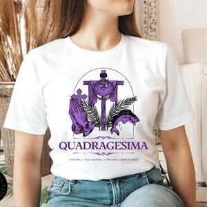 Lent T-shirt, 40 Day Season of Prayer, Fasting, and Almsgiving ...