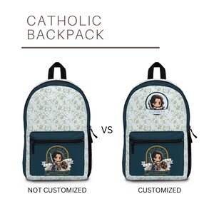CUSTOMIZABLE Saint Joan of Arc Backpack for Kids & Adults, St Joan of ...