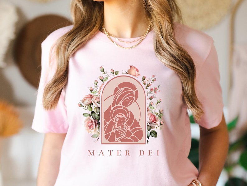 Mater Dei Blessed Virgin Mary Ave Maria Queen of Heaven - Etsy