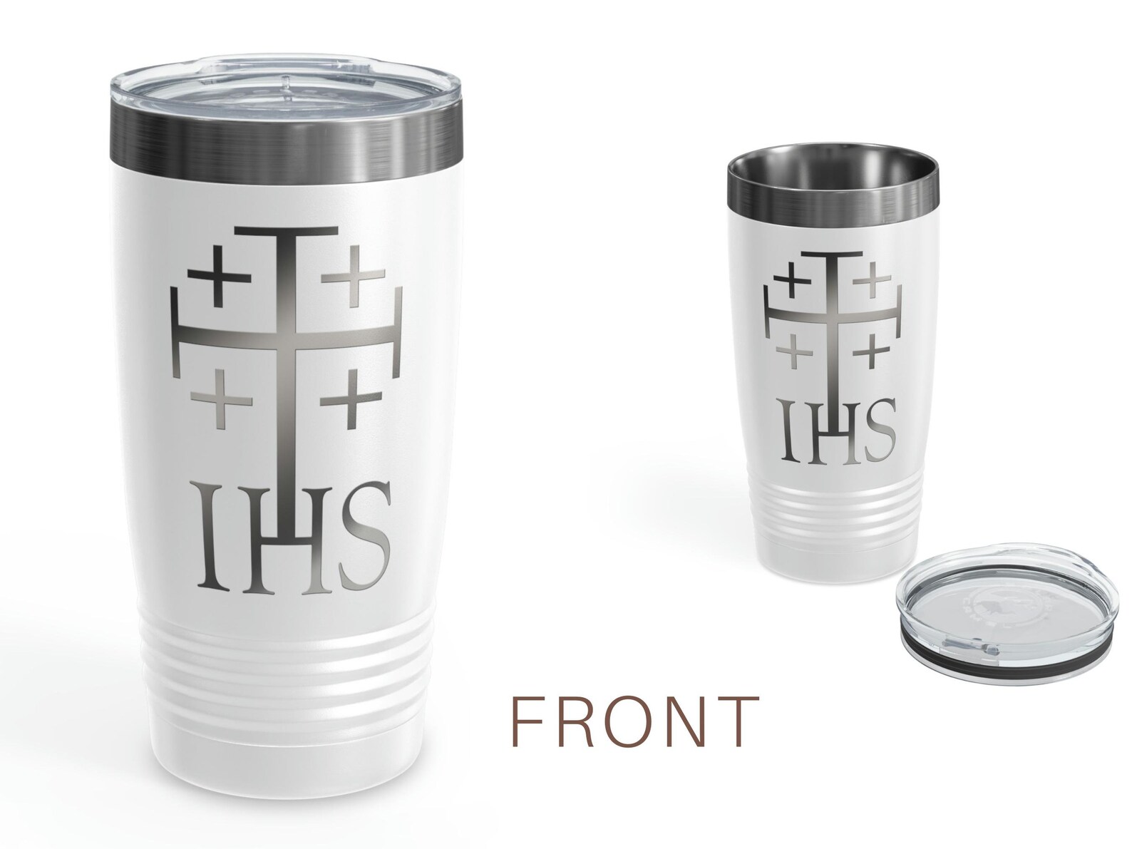 Jerusalem Cross Tumbler, Crusader Cross, Five-fold Cross, Cross-and ...