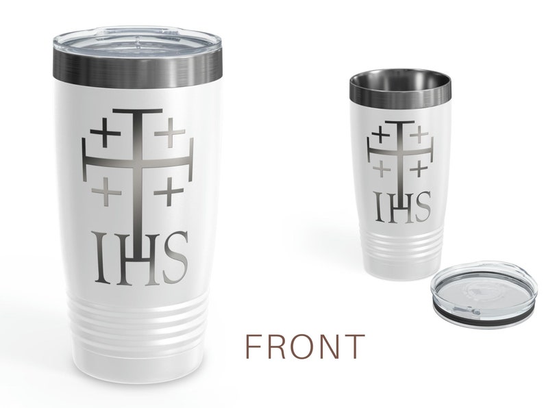 Jerusalem Cross Tumbler, Crusader Cross, Five-fold Cross, Cross-and ...