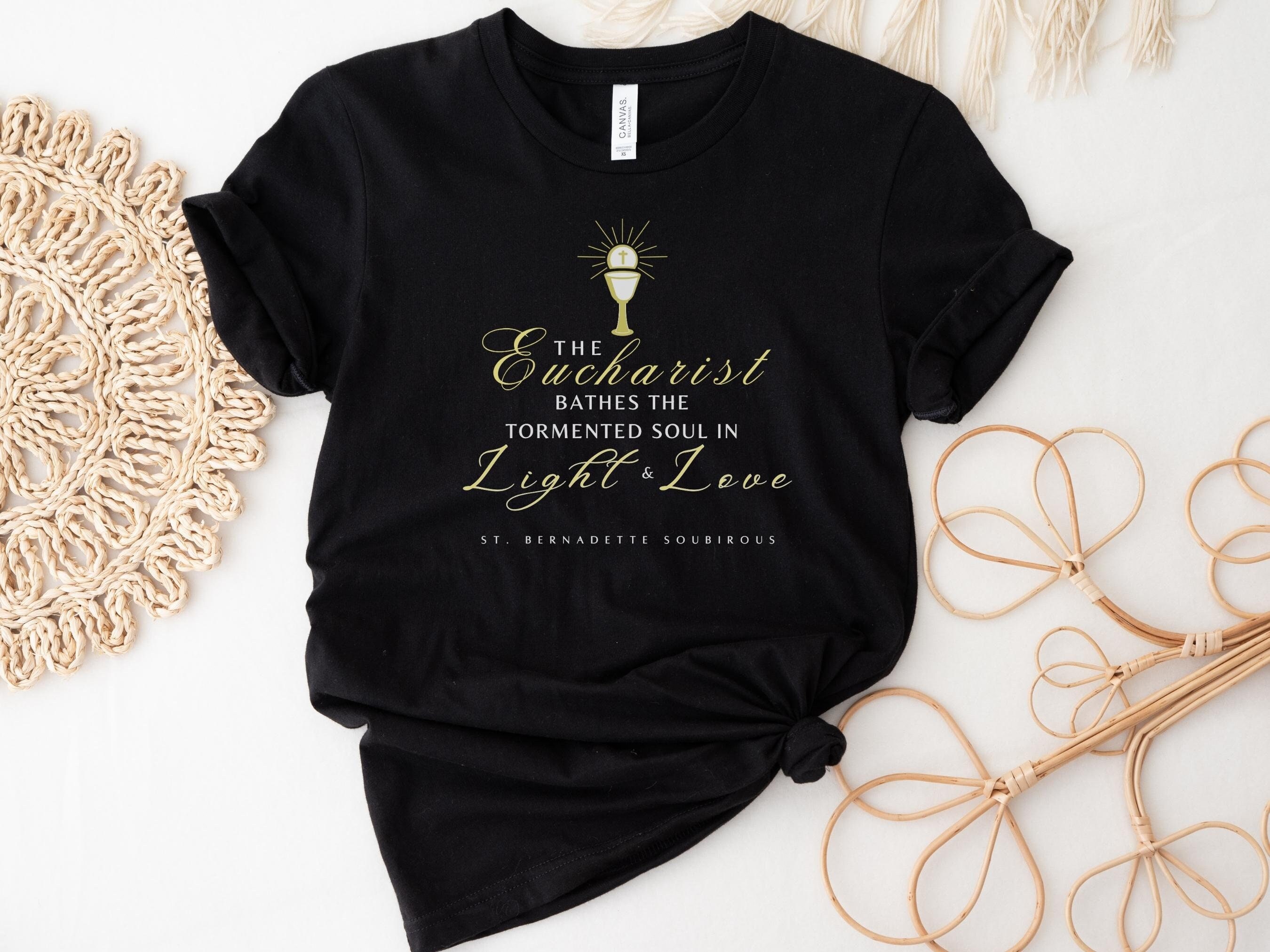 The Eucharist Bathes the Tormented Soul in Light and Love, Saint Quote ...