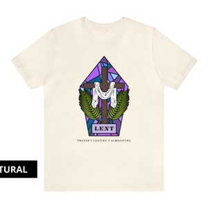 Purple Lent Shirt, Ash Wednesday, Lenten Season Apparel, Catholic ...