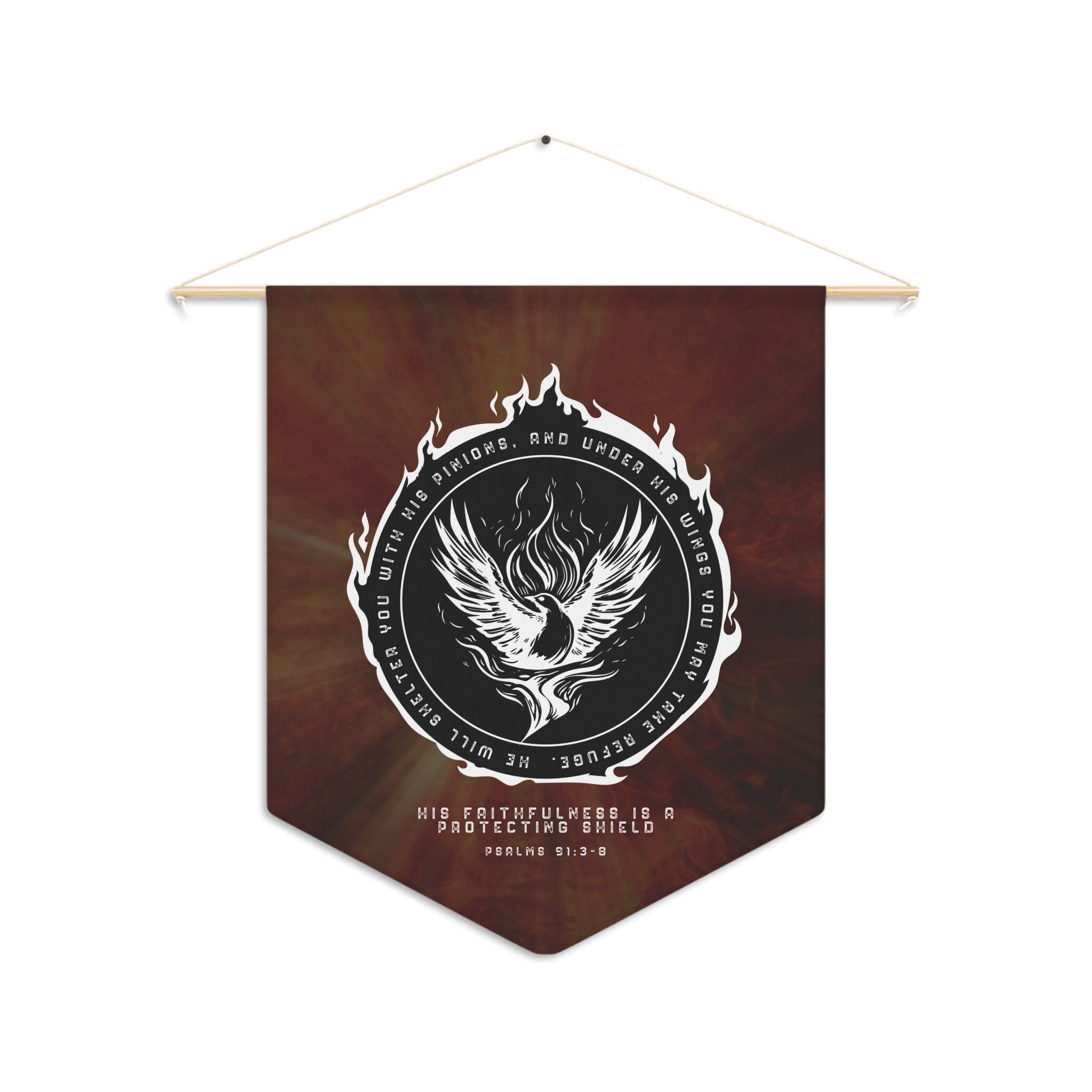 Catholic Men's Office Holy Spirit Wall Decor, Dad's Masculine Pennant ...