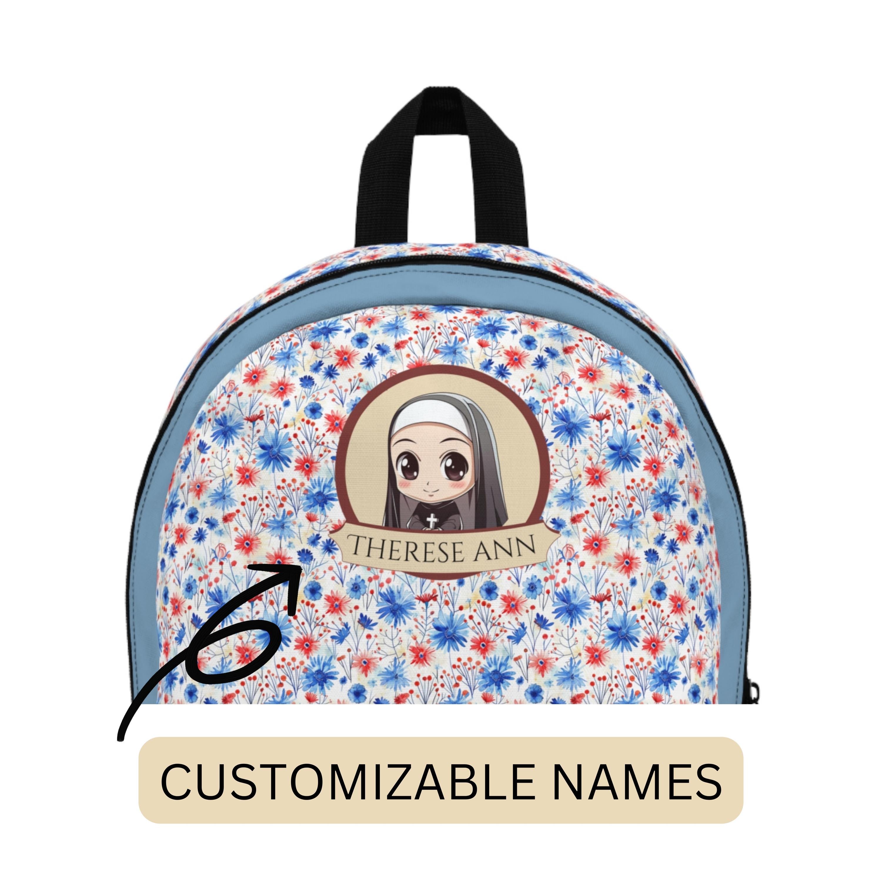 CUSTOMIZABLE Saint Faustina Kowalska Backpack for Kids & Adults, Divine ...