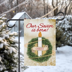 Advent Banner Set: Catholic Christmas Home Decor, Hope Peace Love Joy ...