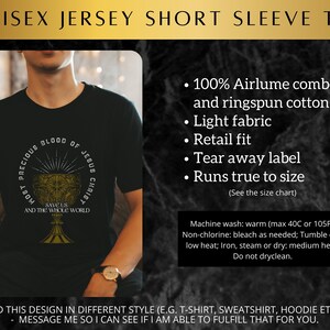 Most Precious Blood of Christ T-shirt, Devotion to the Precious Blood ...