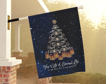 Blessed Advent Garden & House Flag, Catholic Gift, Candles, Traditional ...