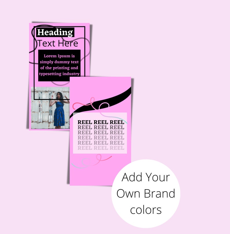 40 Instagram Reels Reel Cover Template Canva Reel Canva - Etsy