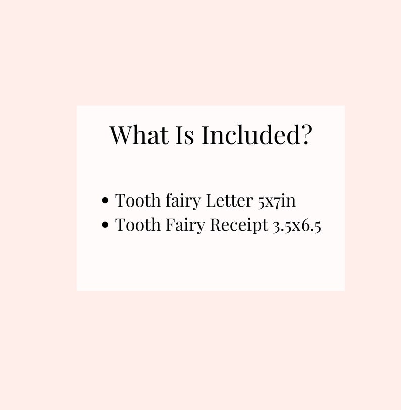 Editable Tooth Fairy Receipt and Letter, Tooth Fairy Letter, First Tooth Fairy, Tooth Fairy Note ...