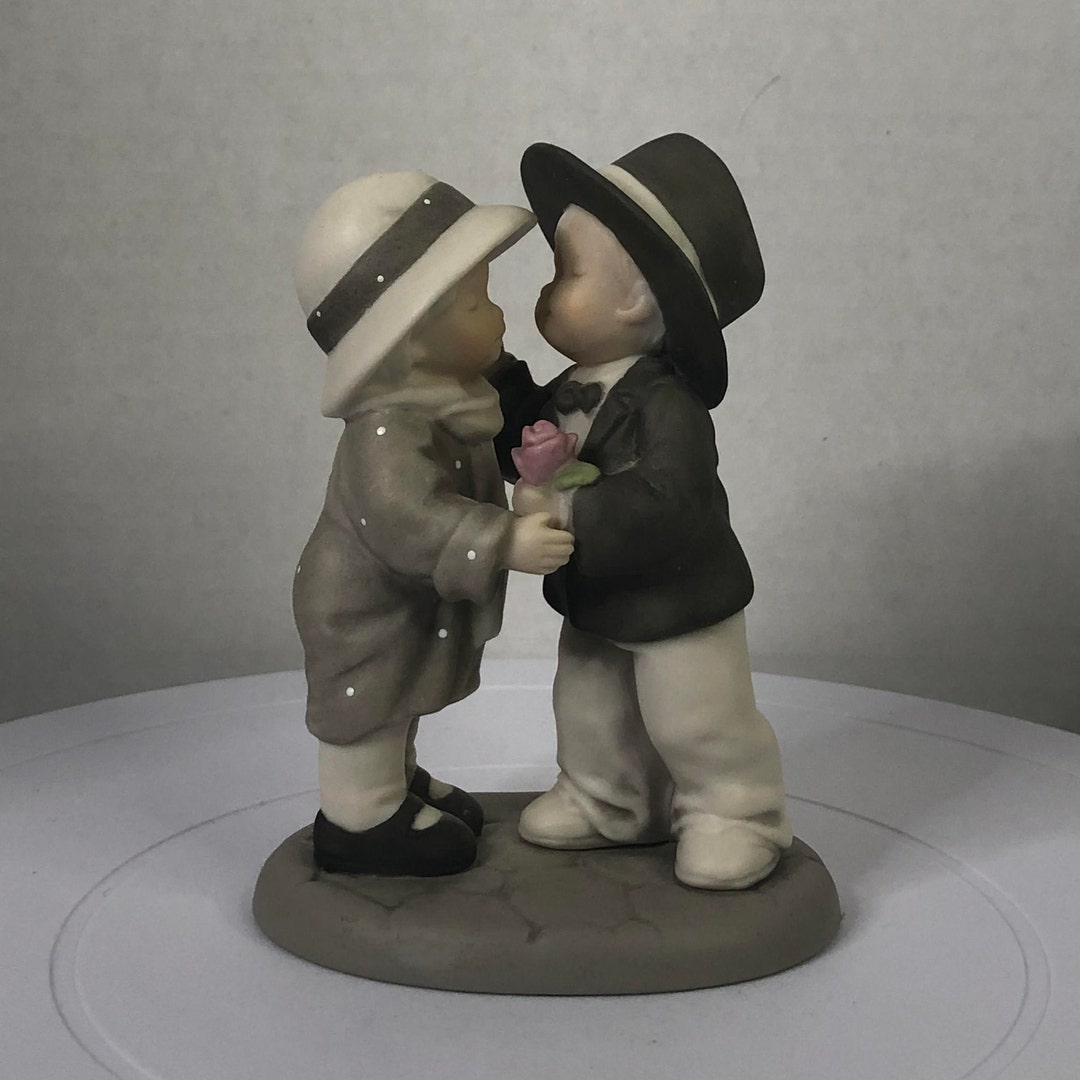 Kim Anderson A Rose for A Kiss How Can I Miss Figurine - Etsy