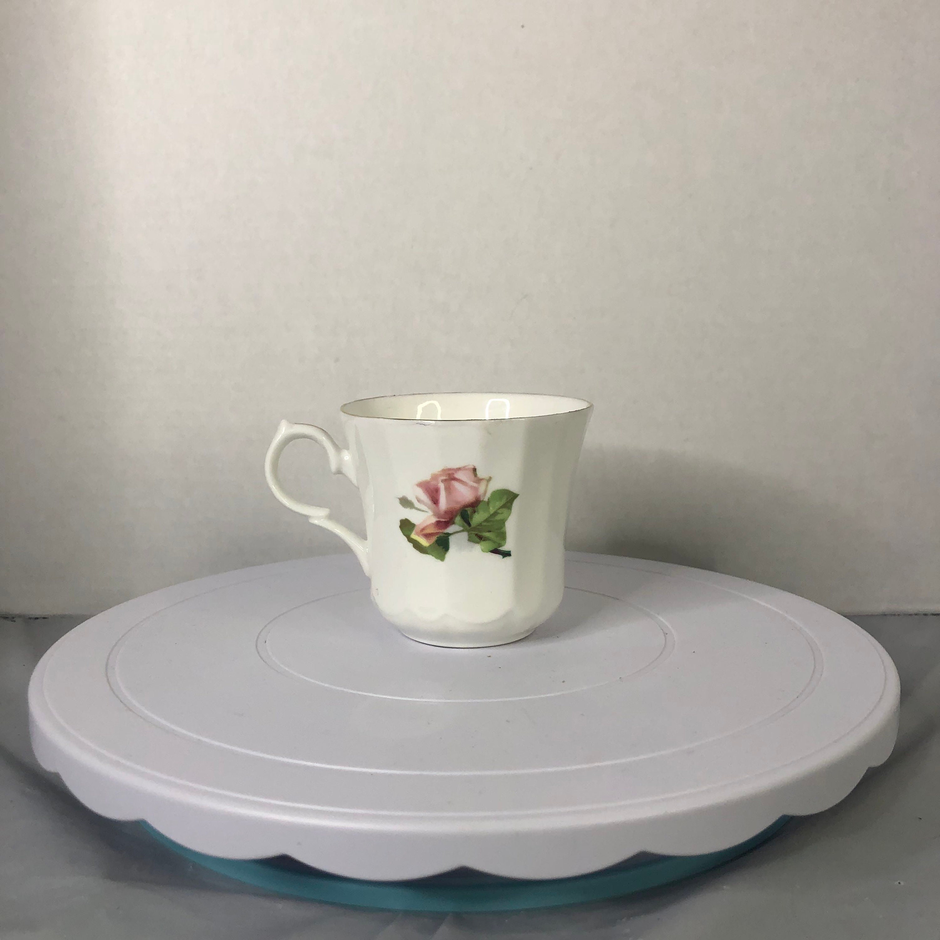 Springfield Bone China Teacup and Saucer - Etsy