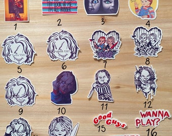 Good Guy Chucky Stickers - Etsy