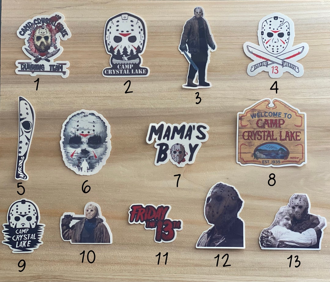 Jason Voorhees Stickers - Etsy