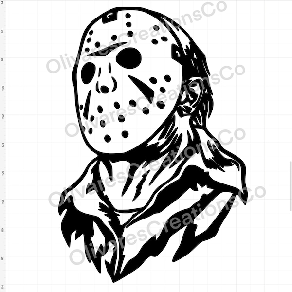 Jason Voorhees Car Decal - Etsy