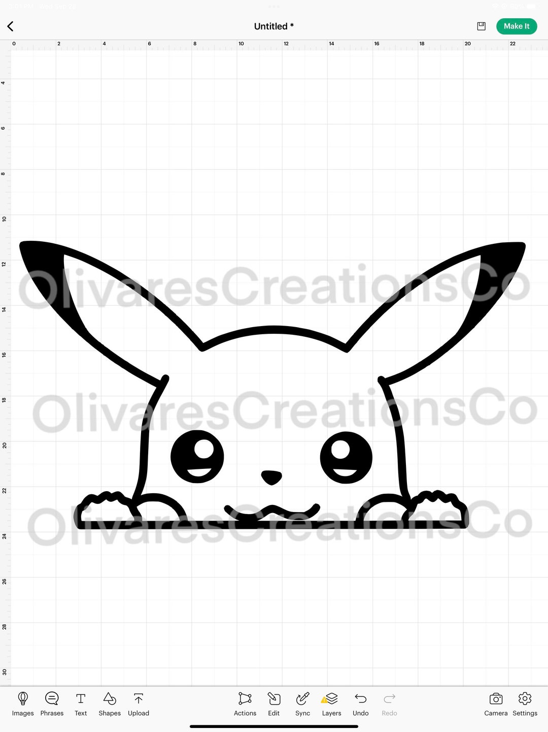 Pikachu Decal - Etsy
