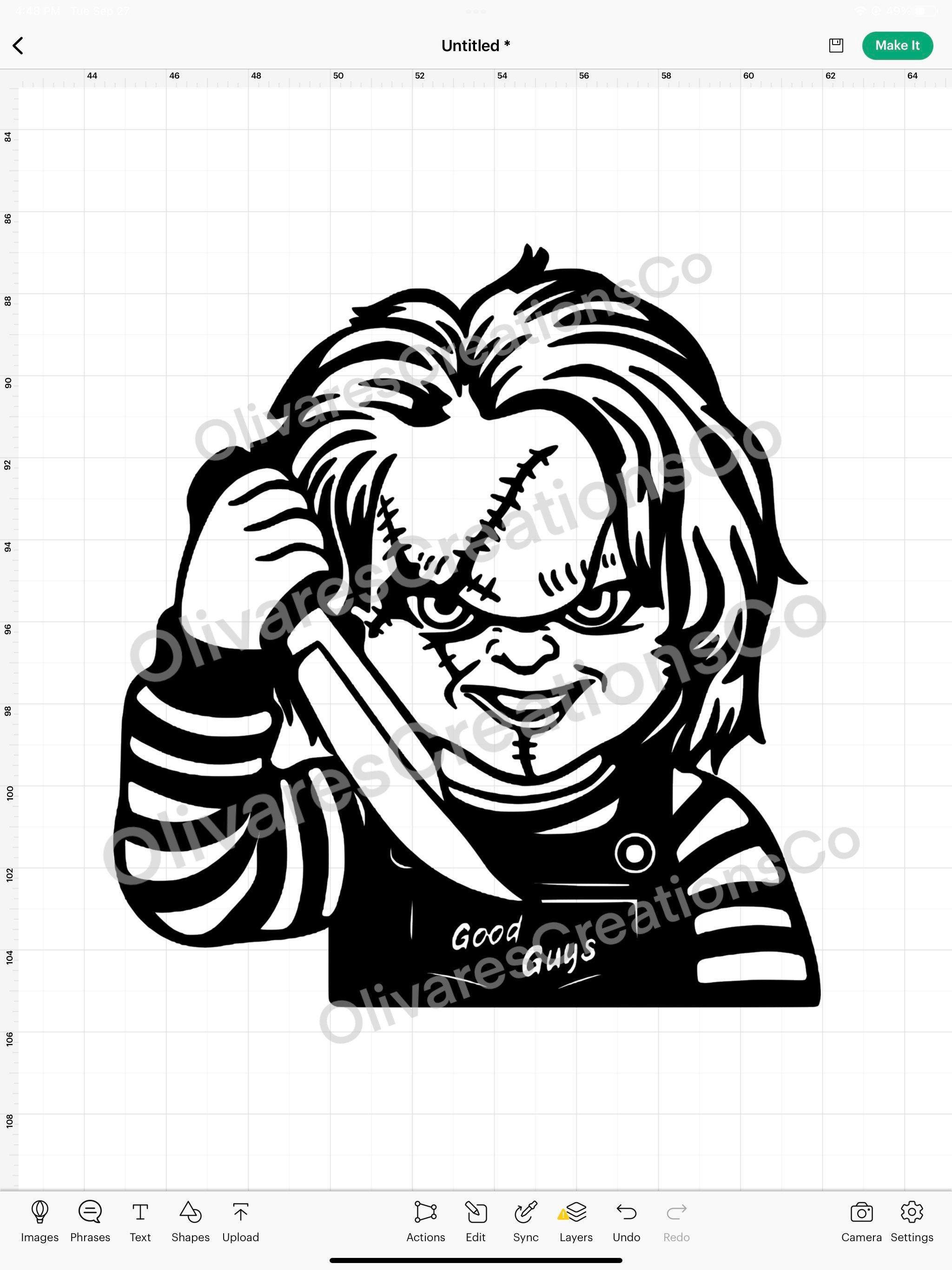 Chucky Decal - Etsy