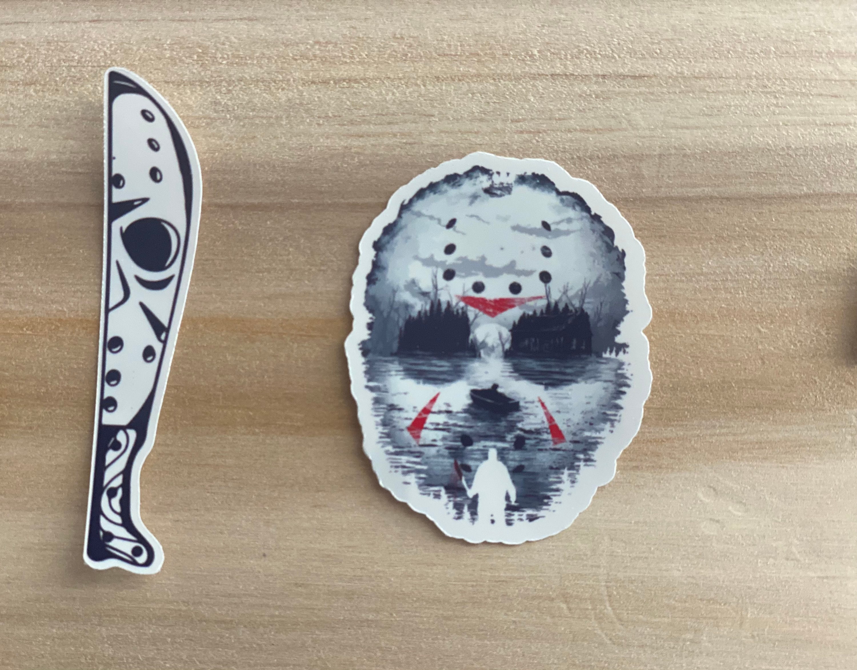 Jason Voorhees Stickers - Etsy