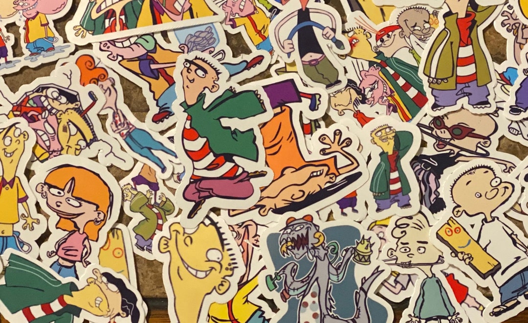 Ed, Edd, and Eddie Stickers - Etsy