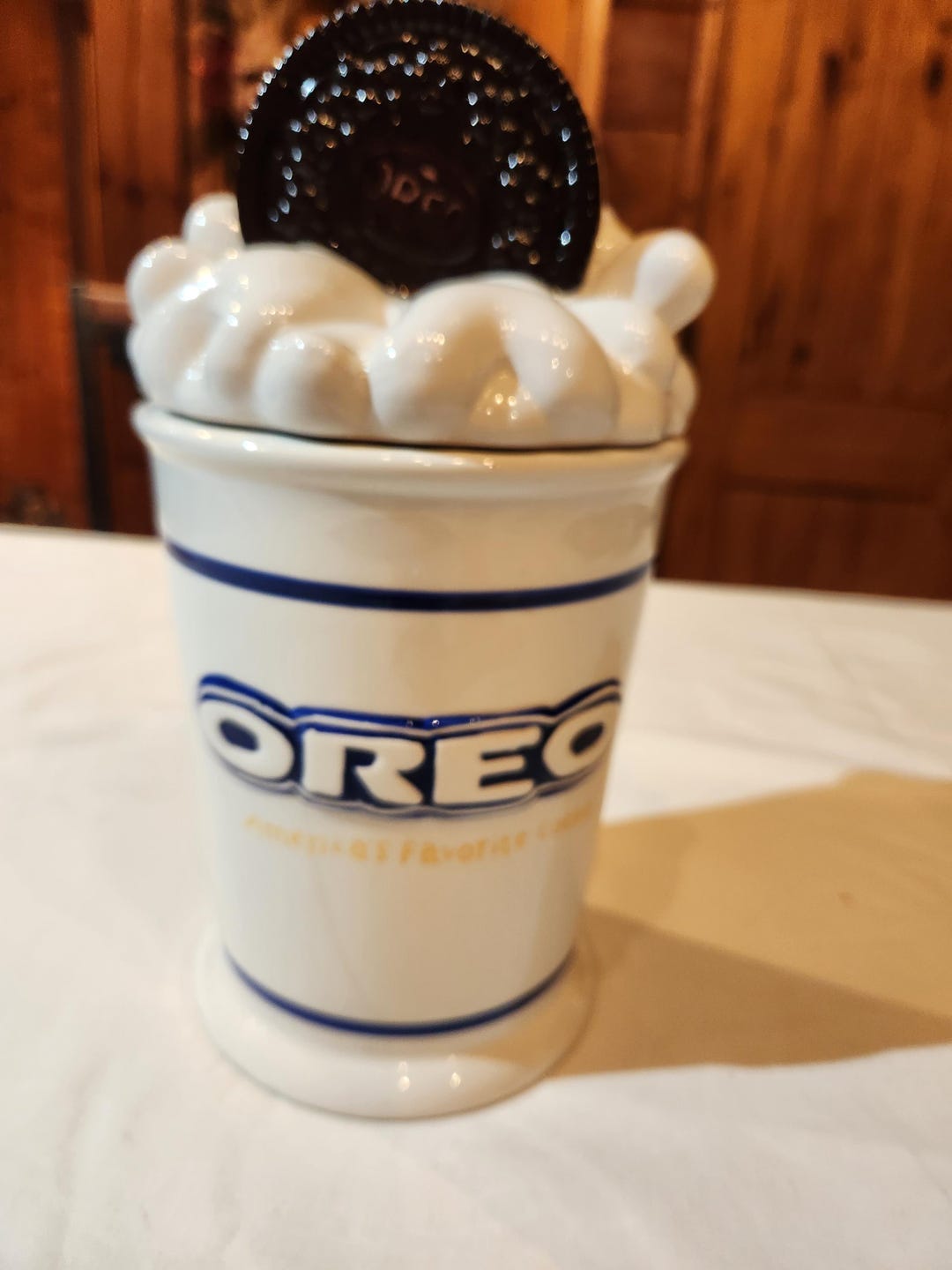 Vintage Oreo Cookie Jar - Etsy