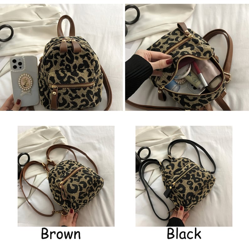 Canvas Mini Backpack for Girls Minimalist Everyday Bag - Etsy