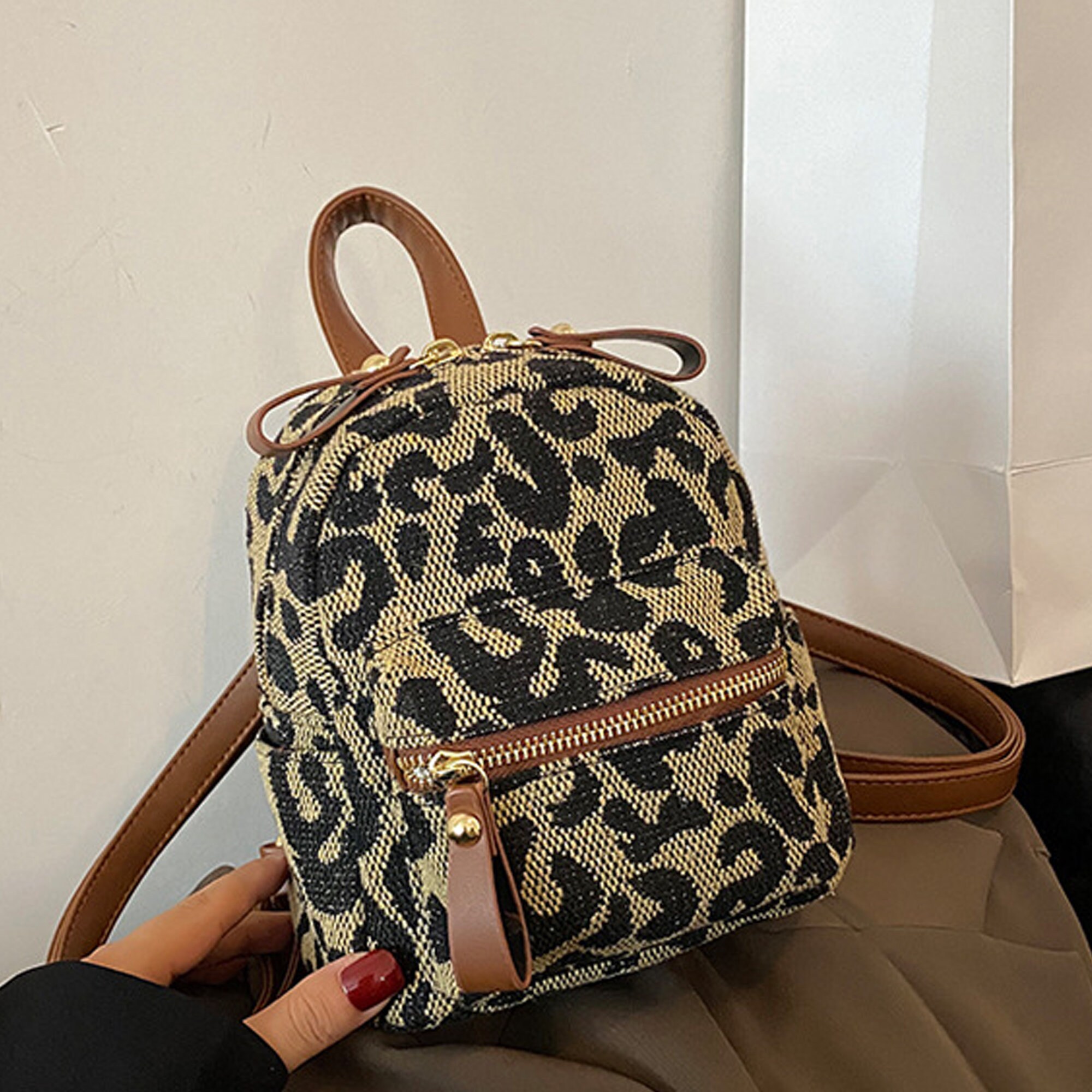 Canvas Mini Backpack for Girls Minimalist Everyday Bag - Etsy