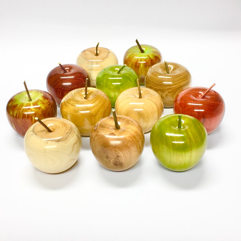 Wooden Apple - Etsy