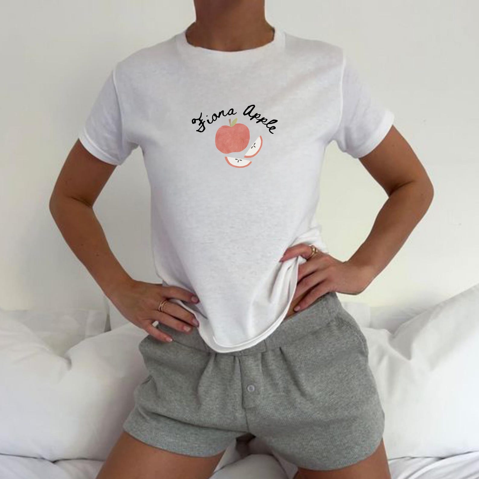 Fiona Apple Cursive Vintage Inspired Baby Tee - Etsy