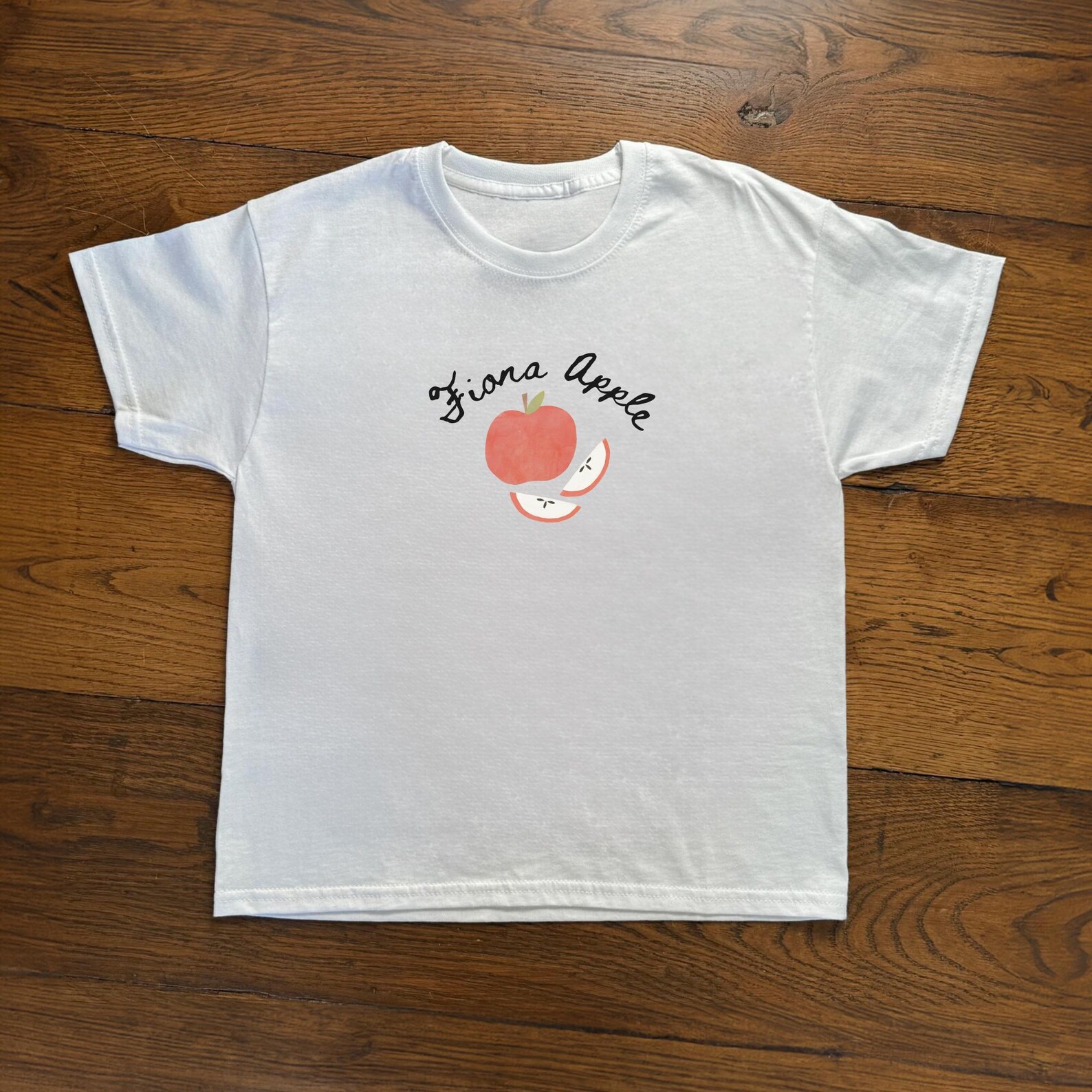 Fiona Apple Cursive Vintage Inspired Baby Tee - Etsy