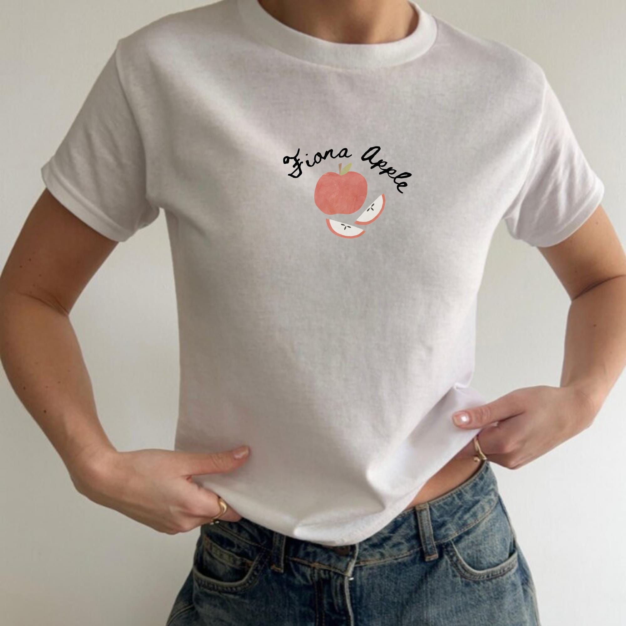 Fiona Apple Cursive Vintage Inspired Baby Tee - Etsy