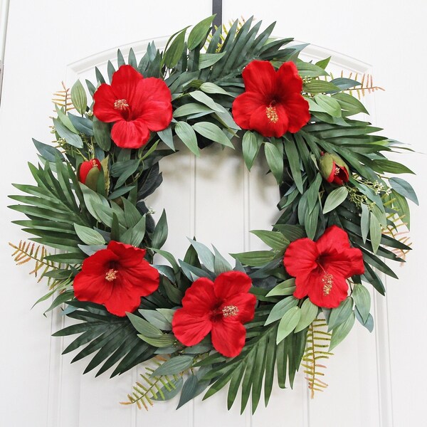Tropical Wreath - Etsy