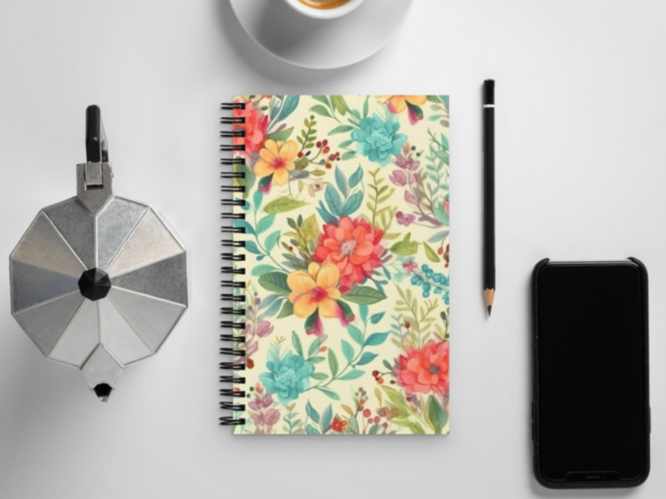 Spring Flowers Watercolor 10 Seamless Pattern, Digital Paper ...