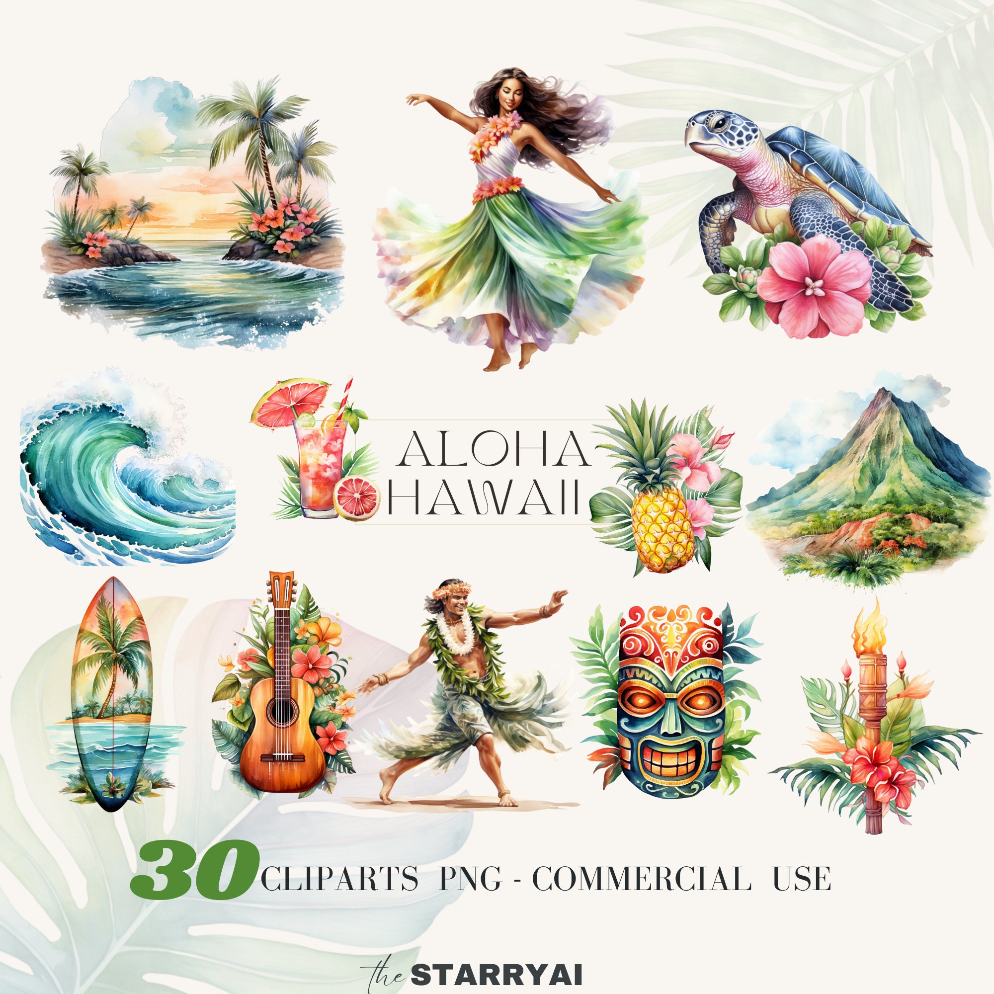 Gothic Chained Hearts, Watercolor Illustration, Cliparts, PNG Instant Download Commercial Use ...