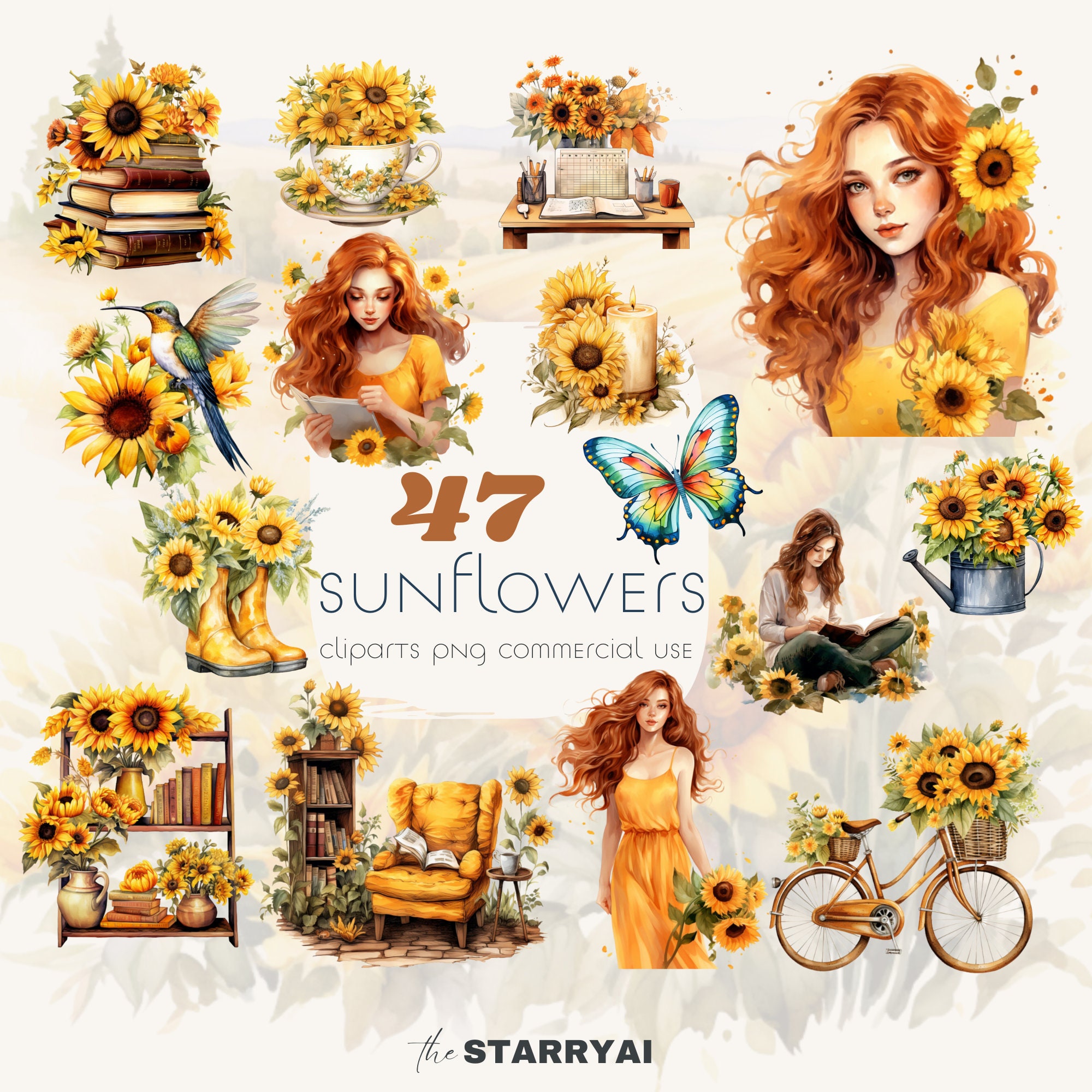 Gothic Chained Hearts, Watercolor Illustration, Cliparts, PNG Instant ...