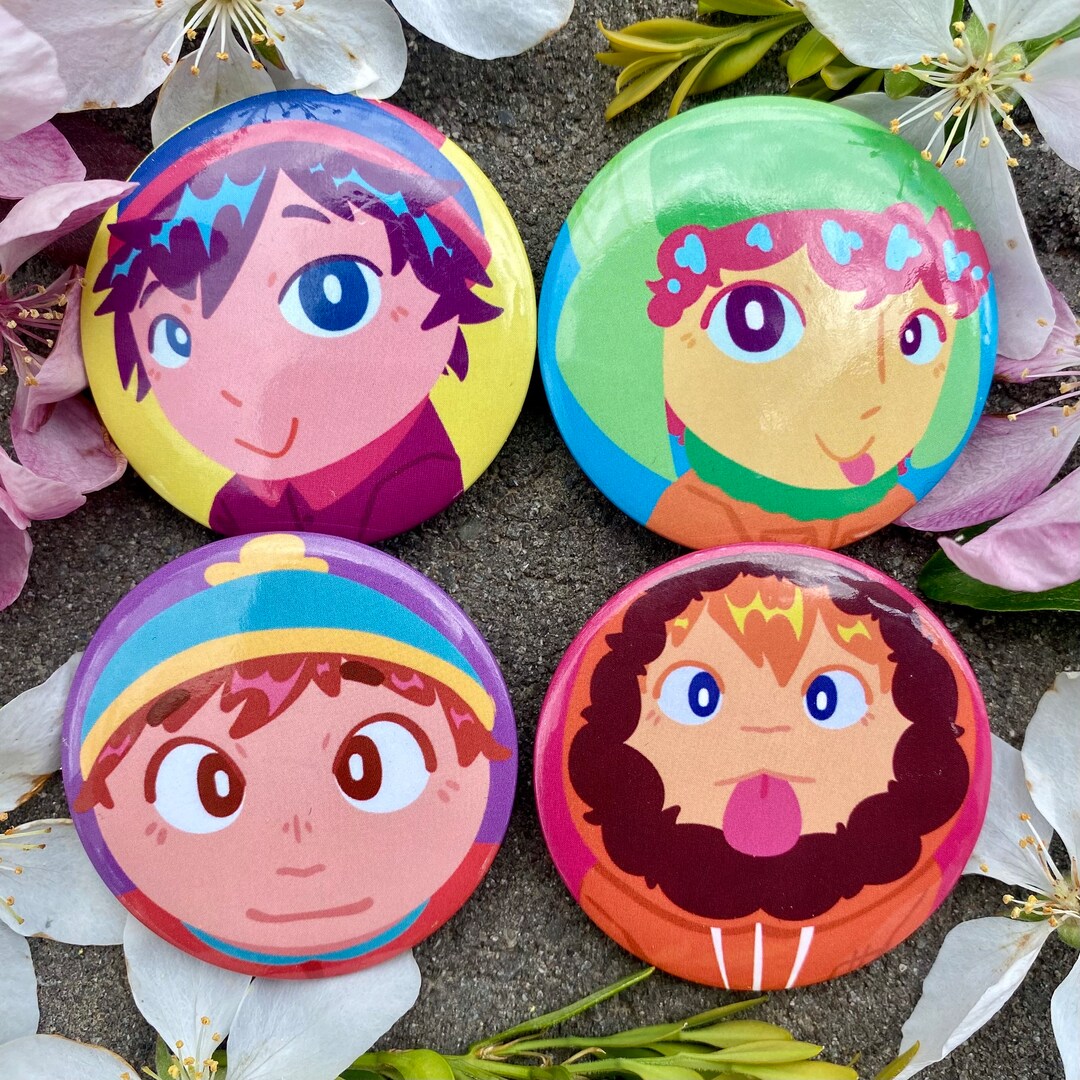 Silly SP Button Pins - Etsy