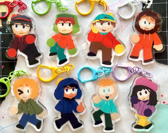 Super Best Friends SP Inspired Matching Acrylic Keychains - Etsy