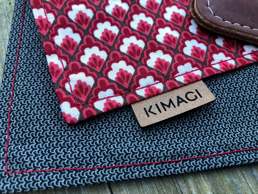 EDC Hank red Vintage Pattern, High-quality Cotton, Pocket Square ...