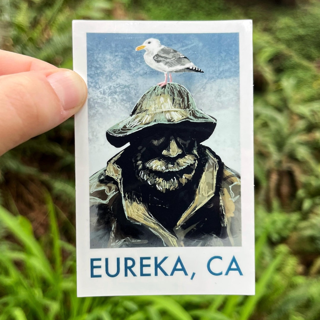 Eureka, CA | Vinyl Sticker - Etsy