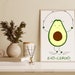 Avo-cardio PNG, Cute Avocado Png, Avocado SVG, Avocado Clipart, Cardio ...