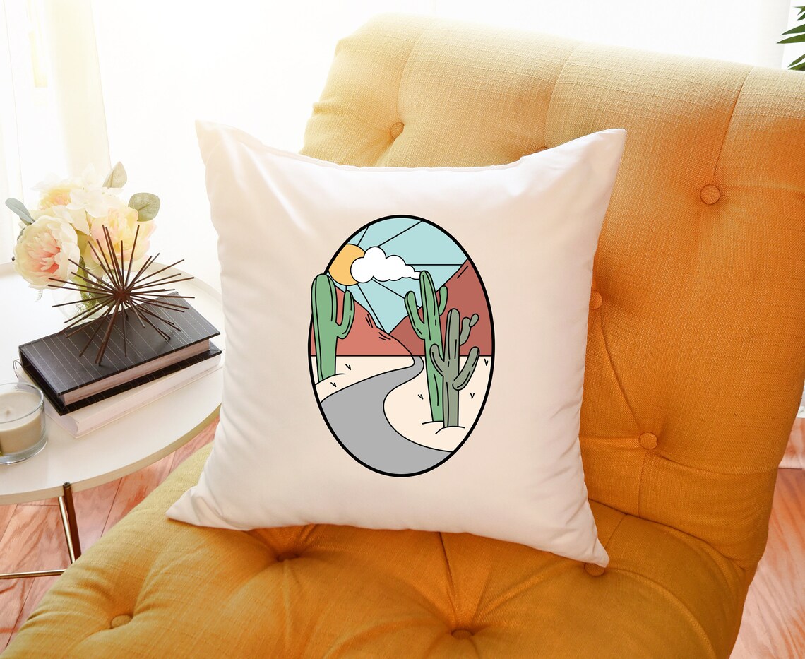 Western PNG Desert Png Cactus SVG Western Scene Clipart - Etsy