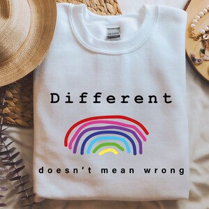 Different Doesn't Mean Wrong PNG, Inspirational Quotes SVG ...